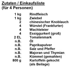 Fiaker Gulasch – Wiener Tradition – Gramue Is More